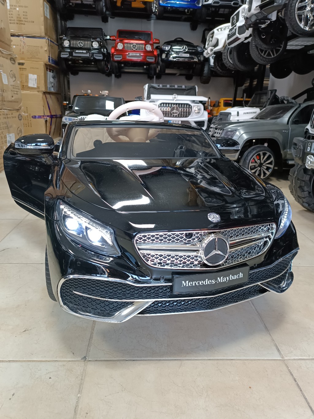 Lisansli Mercedes Maybach S650! 12V, Dokunmatik Tablet Ekranlı, Çift ...