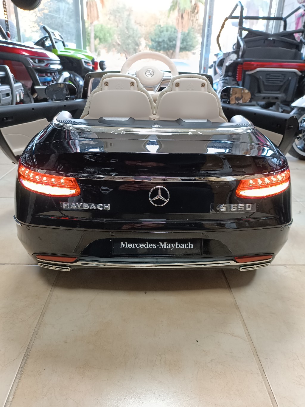 Lisansli Mercedes Maybach S650! 12V, Dokunmatik Tablet Ekranlı, Çift ...