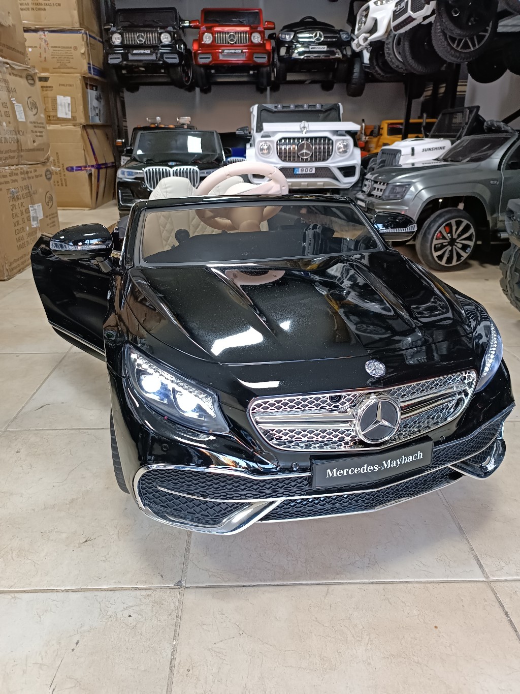 Lisansli Mercedes Maybach S650! 12V, Dokunmatik Tablet Ekranlı, Çift ...