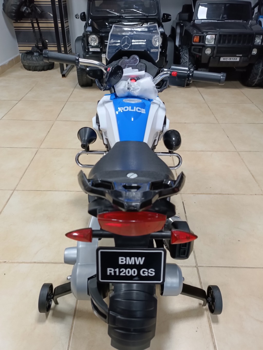 Rollplay Bmw R1200GS Police Motor - Fable Akülü Araba