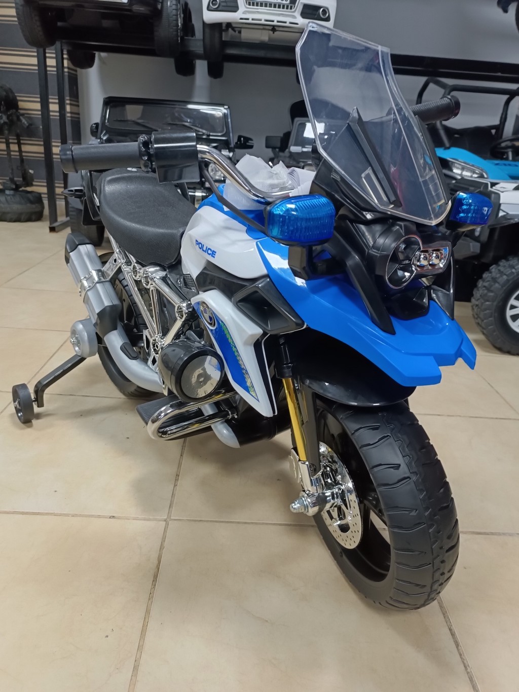 Rollplay Bmw R1200GS Police Motor - Fable Akülü Araba