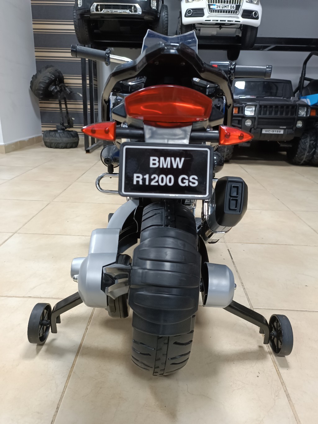 Rollplay Bmw R1200GS Police Motor - Fable Akülü Araba