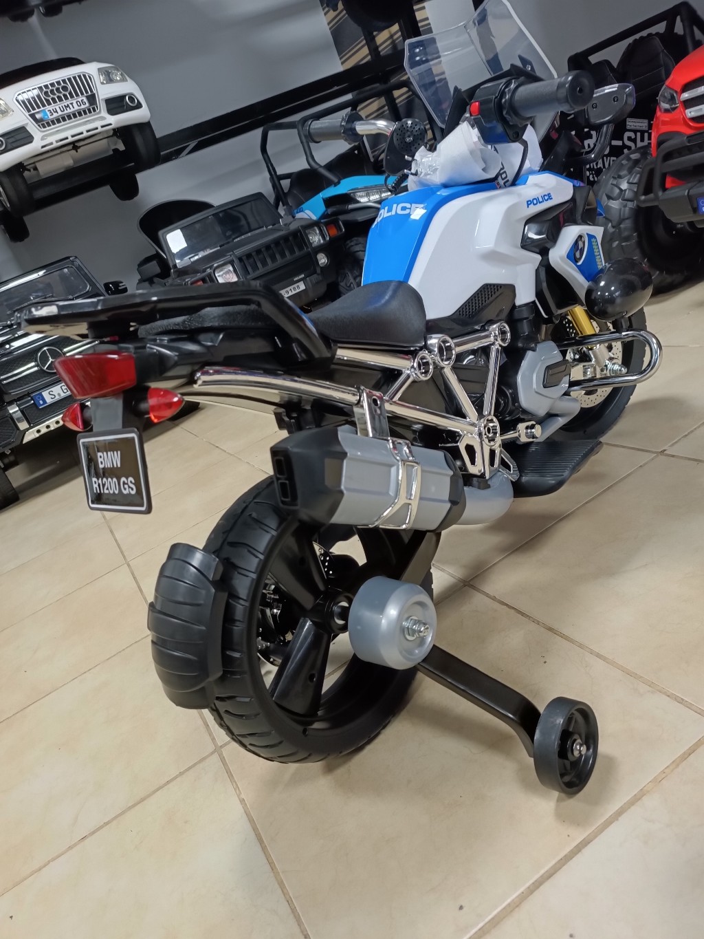 Rollplay Bmw R1200GS Police Motor - Fable Akülü Araba