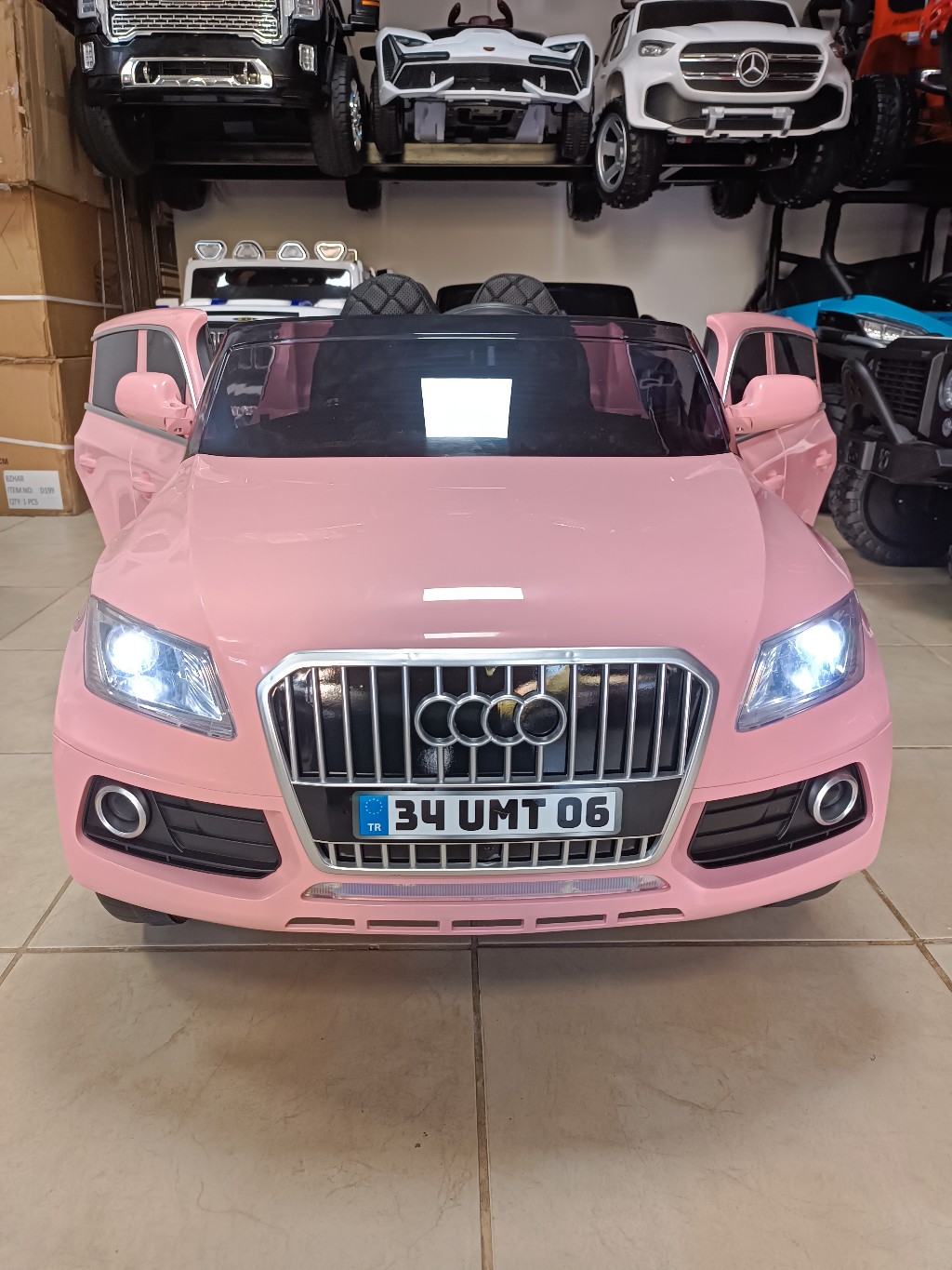 Babyhope Audi Q-Suv Yeni Nesil! 12V, Kumandali, Çift Motor Akülü Araba ...