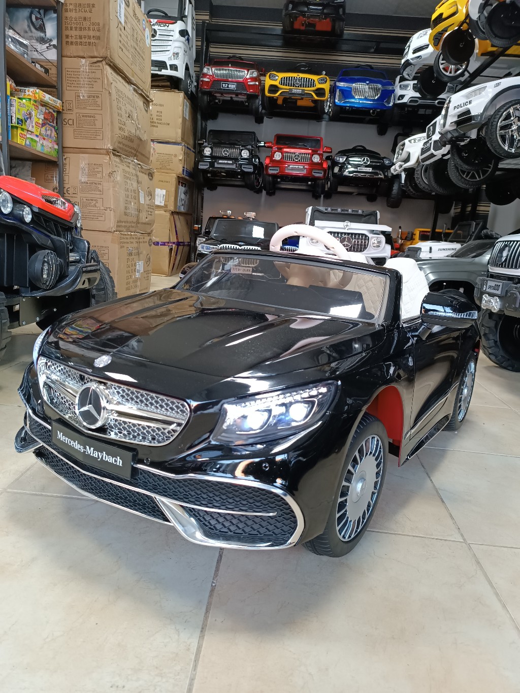Lisansli Mercedes Maybach S650! 12V, Dokunmatik Tablet Ekranlı, Çift ...