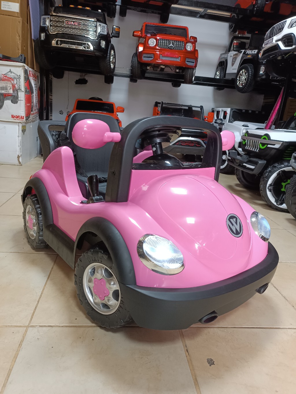 Babyhope W431R! Kız Çocuklarına Özel. 12V, Uzaktan Kumandalı, 1-4 Yaşa ...