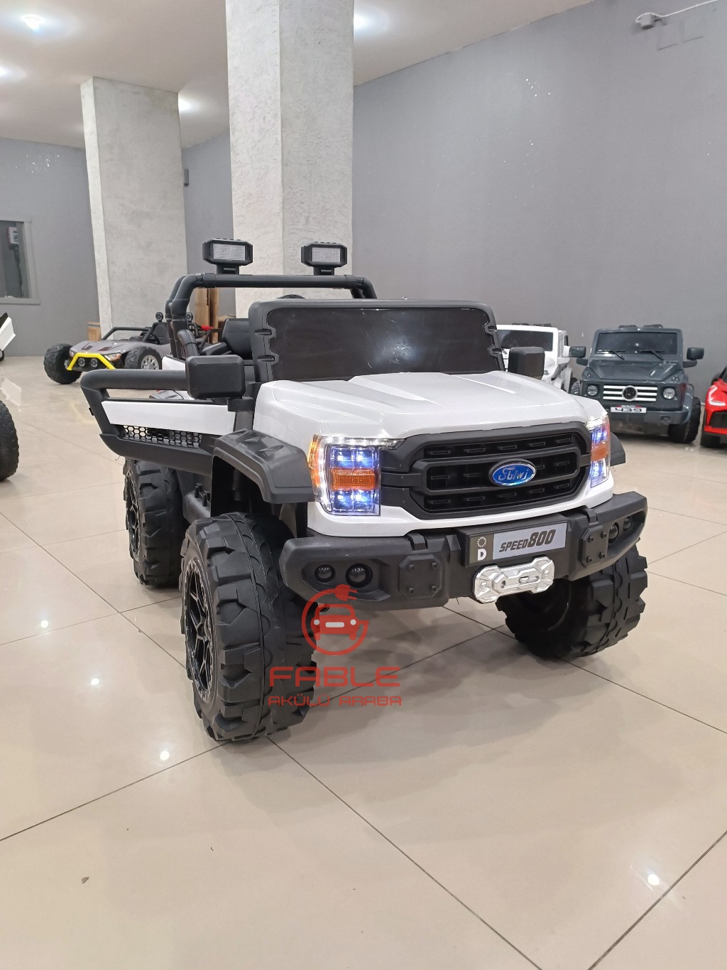 Speed/800 XL Jeep! 12V, Uzaktan Kumandalı, 4X4, Bluetooth Müzik, Cep Tel Kontrollü, Akülü Araba ...