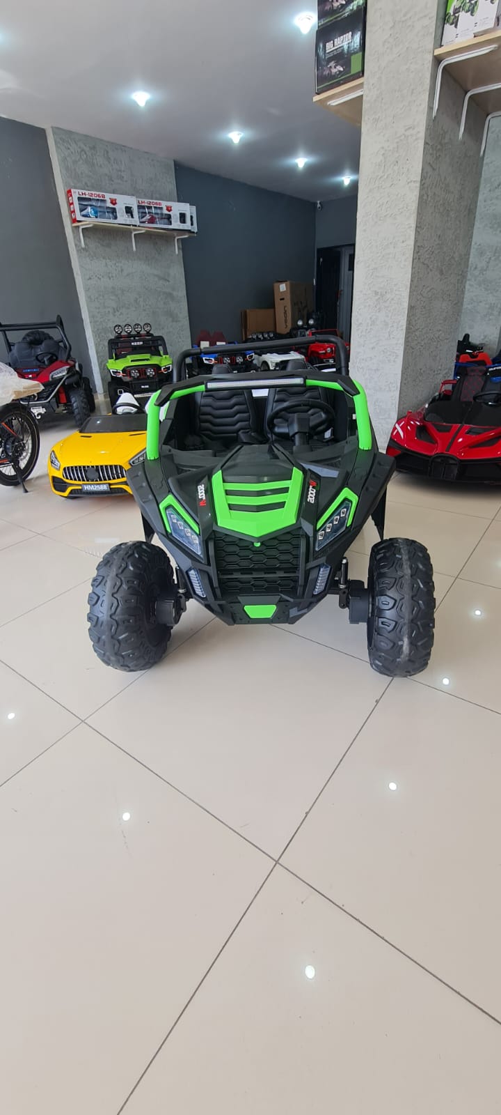 UTV 2000 24 Volt Off-Road Dev Boy Jeep! 4x4, Çift Kişilik, 3-15 yaş ...