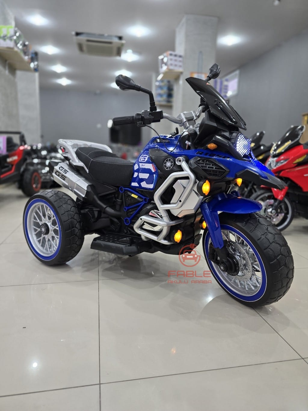BMW R1250 Dev Boy Motor! 12V, 15 Yaşa Kadar Kullanım, Yumuşak Lastik ...