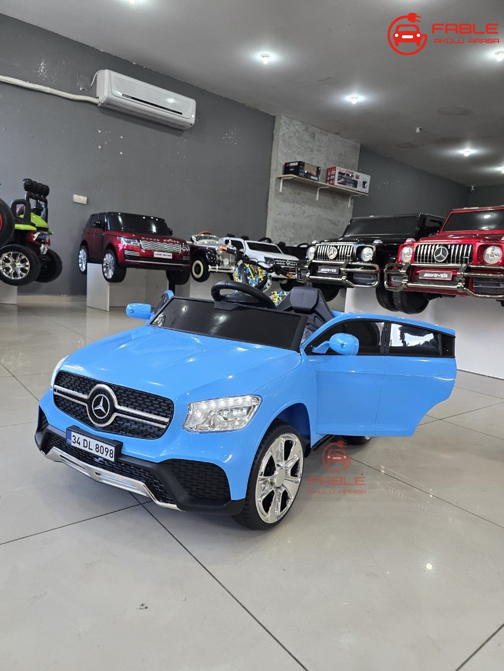 Grand Suv! 12V, Kumandalı, 1-5 Yaşa Uygun, Bluetooth Müzikli Akülü Araba! - Fable Akülü Araba