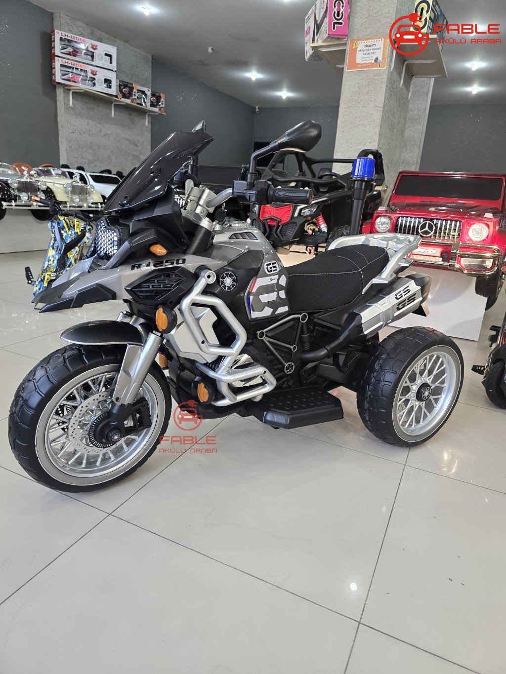 BMW R1250 Dev Boy Motor! 12V, 15 Yaşa Kadar Kullanım, Yumuşak Lastik ...
